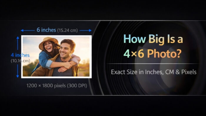 How Big Is a 4x6 Photo? Exact Size in Pixels to Inches
